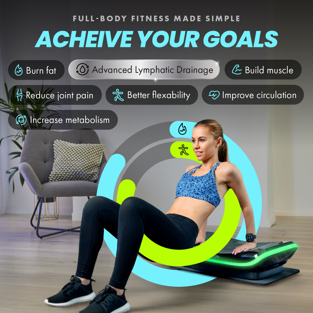 4D Triple Motor Vibration Plate