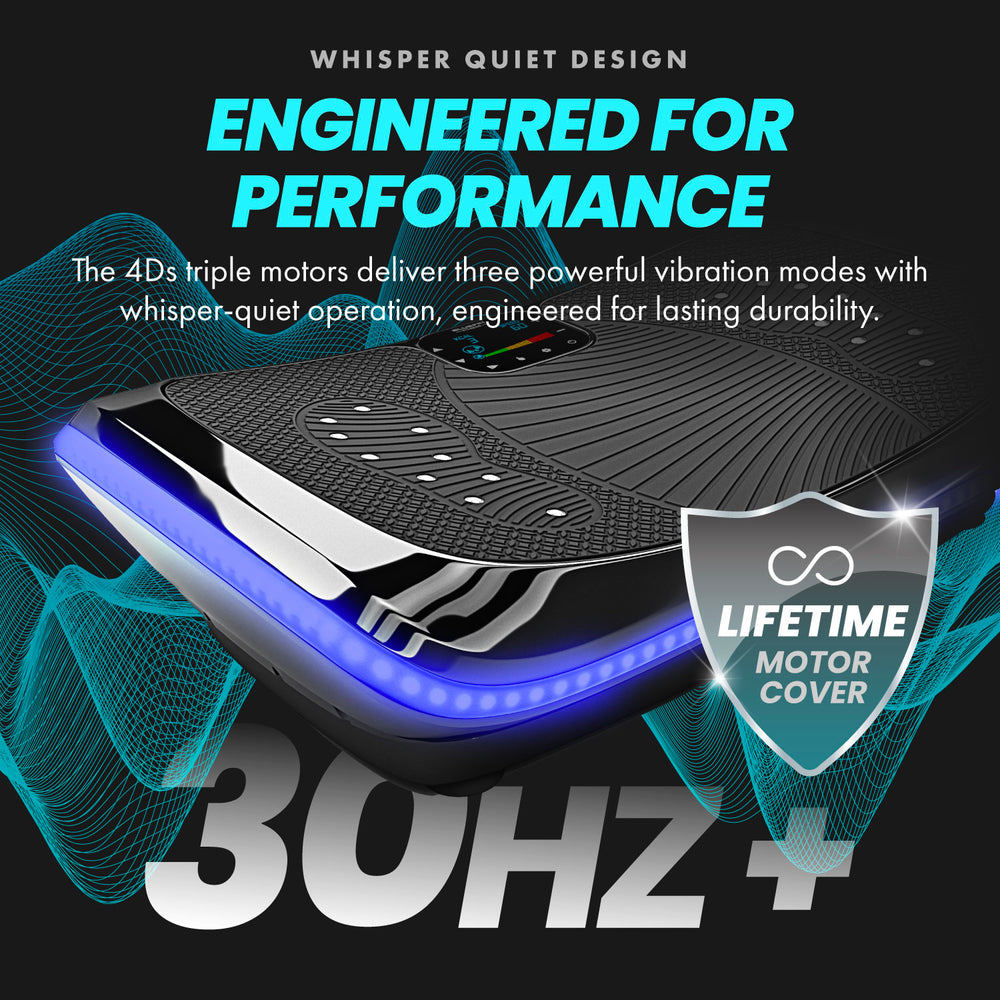 4D Triple Motor Vibration Plate