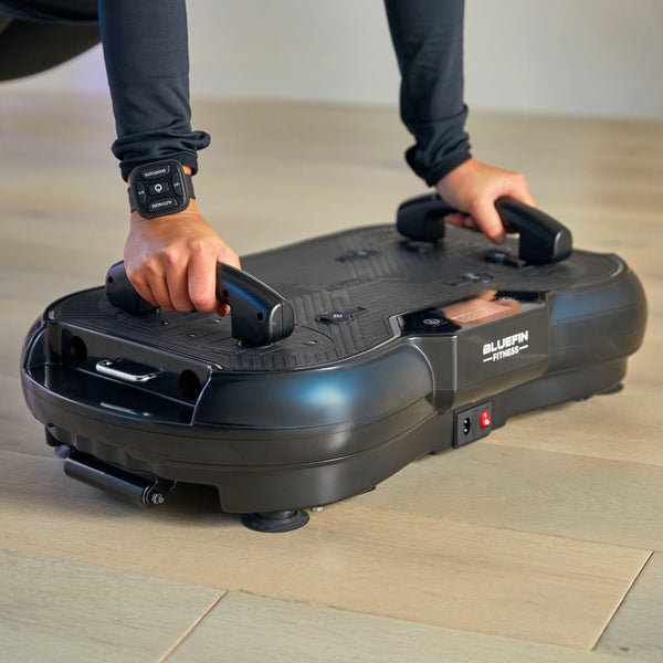Ultra SLIM PLUS Dual Workout Vibration Plate – Bluefin Fitness